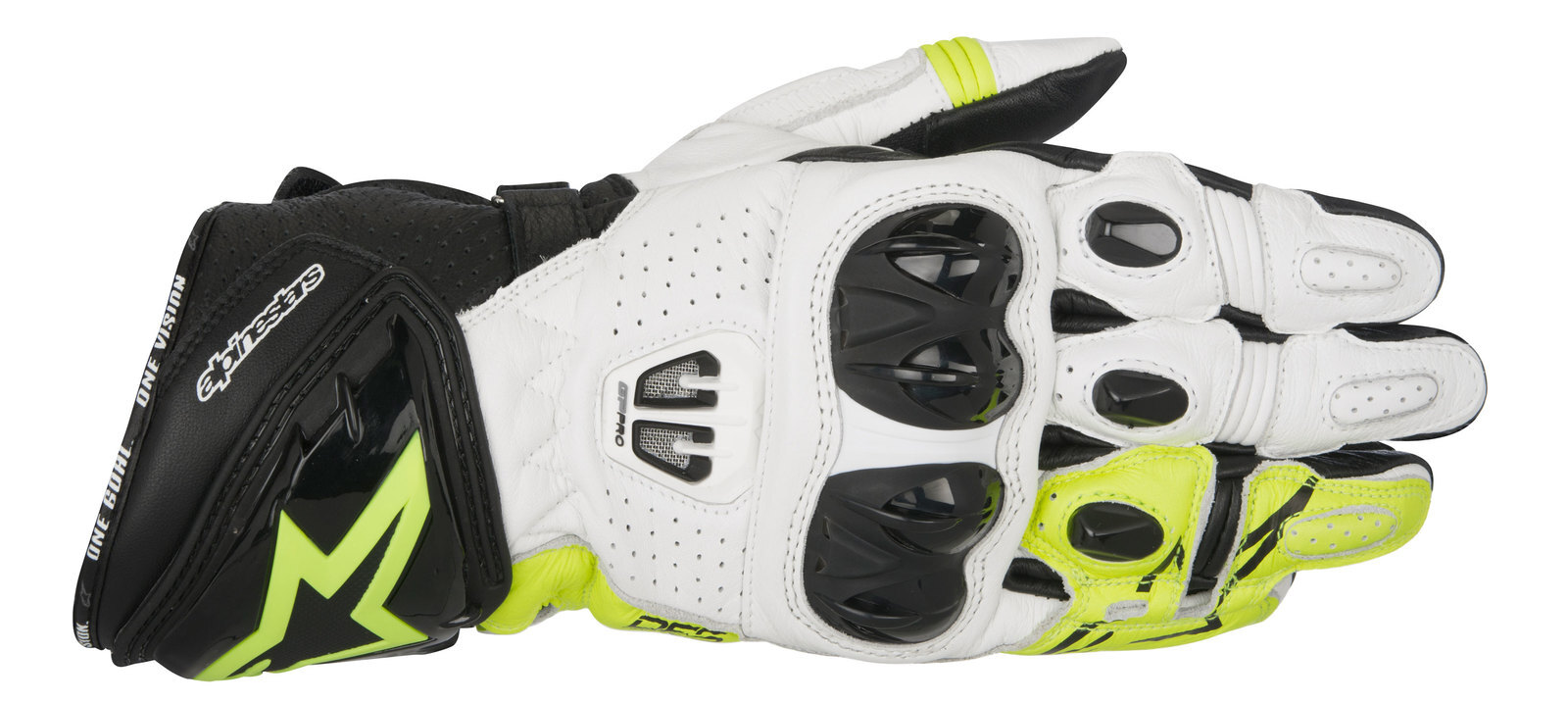Alpinestars GP Pro R2 Black/White/Fluro Yellow Performance Riding Road ...
