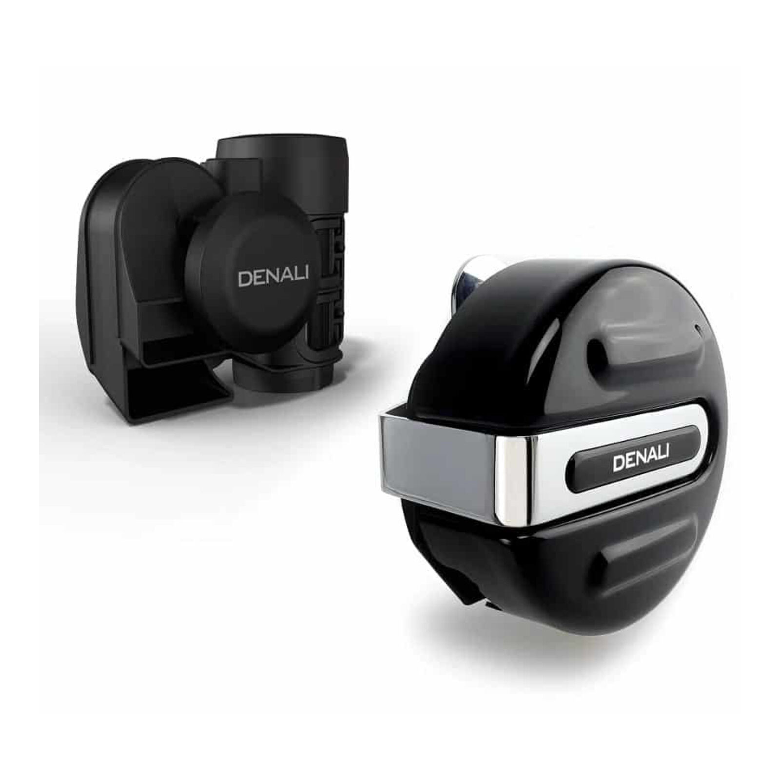 Denali SoundBomb V-Twin Dual-Tone Air Horn with Cover - Chrome - Denali ...