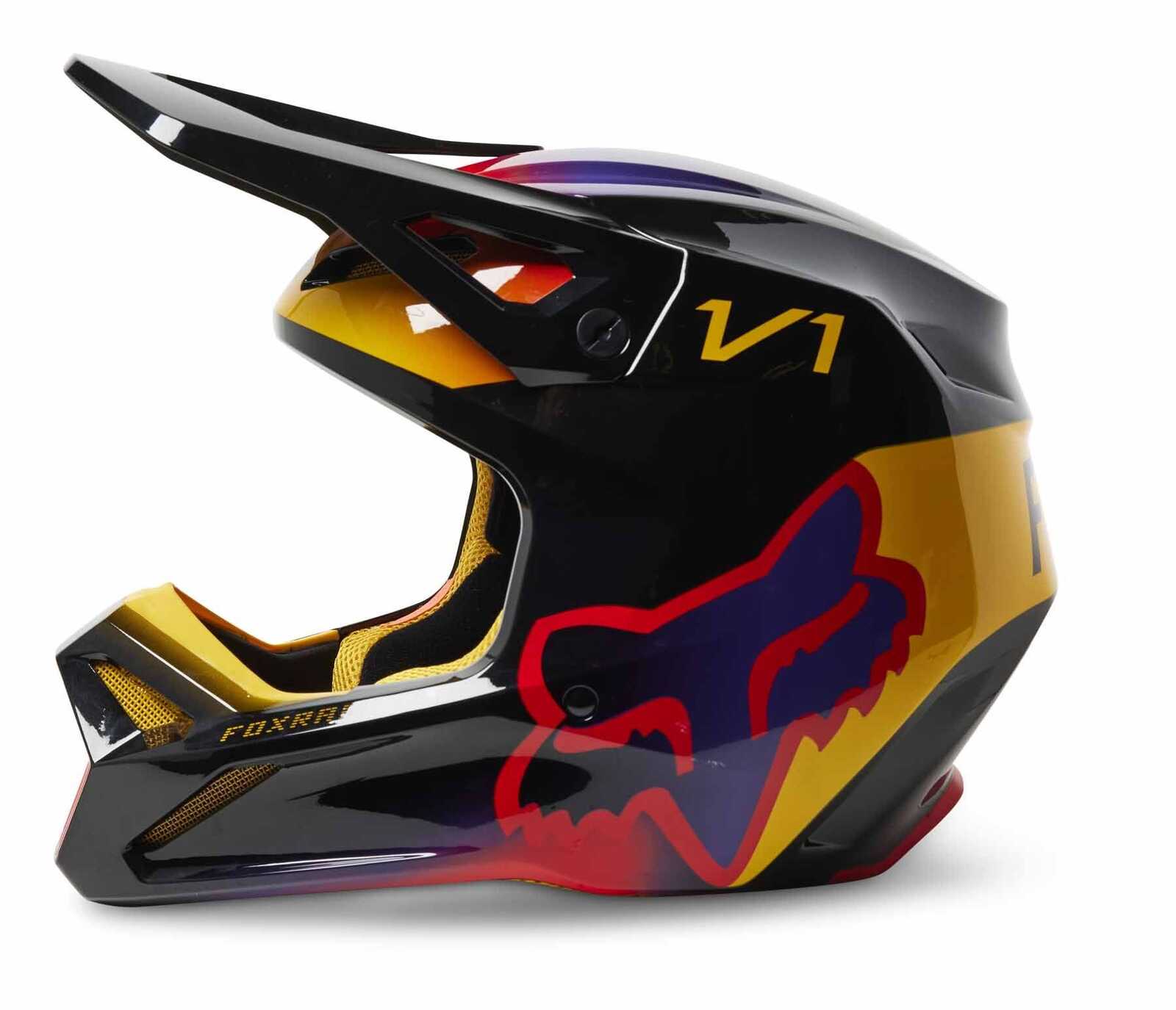 Fox MX23 V1 Toxsyk Helmet Black