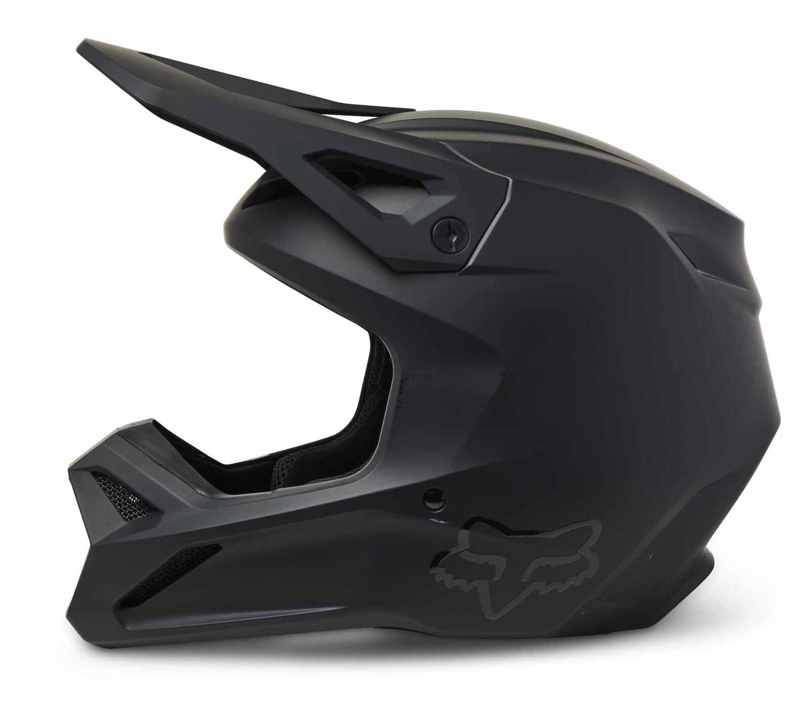 Fox MX23 Youth V1 Helmet Matte Black
